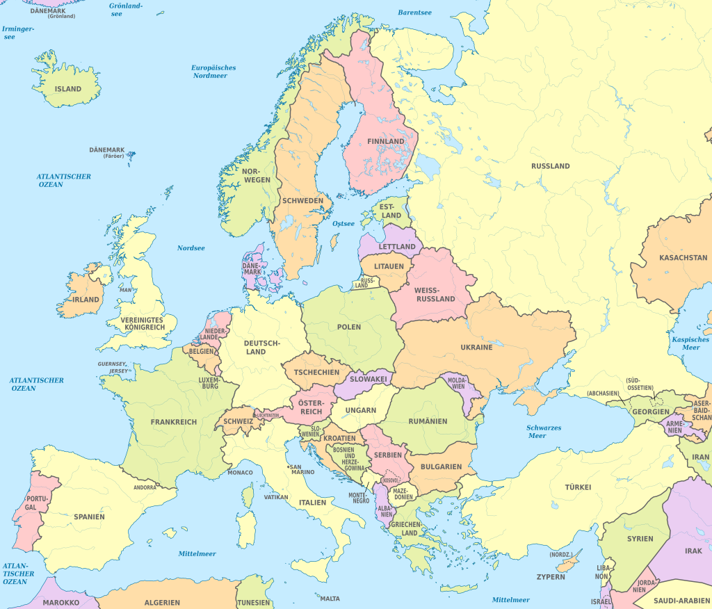 Wie Viele Lander Gehoren Zu Europa