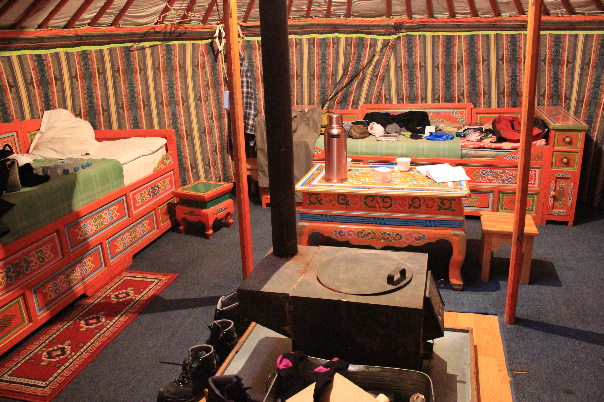 Moderne Mongolische Jurte